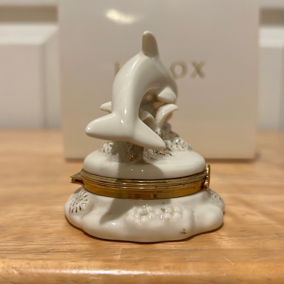 Lenox | Art | Great Giftbeautiful Lenox China Dolphin Seascape Boxopens ...